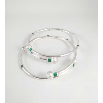 Silver Casting Bangles. NJ-B01036 - Jewl Biz India